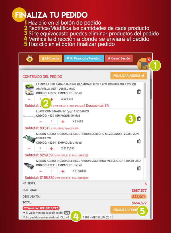 Dyna | Tutoriales Tienda Virtual